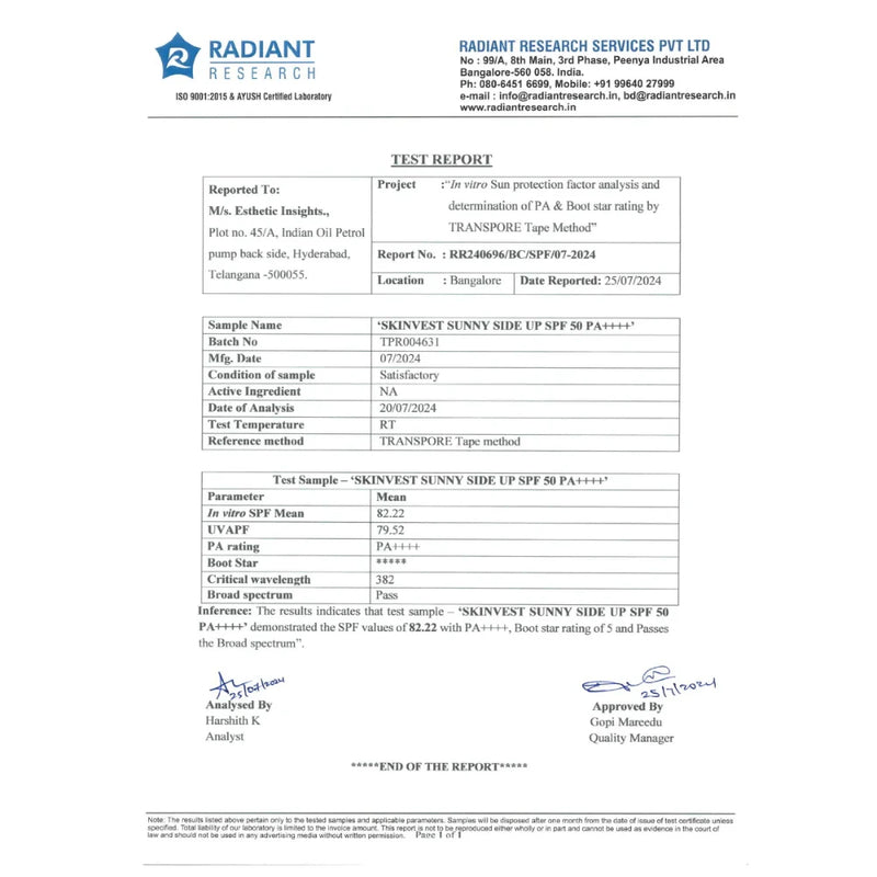 Sun protection pack – Skinvest