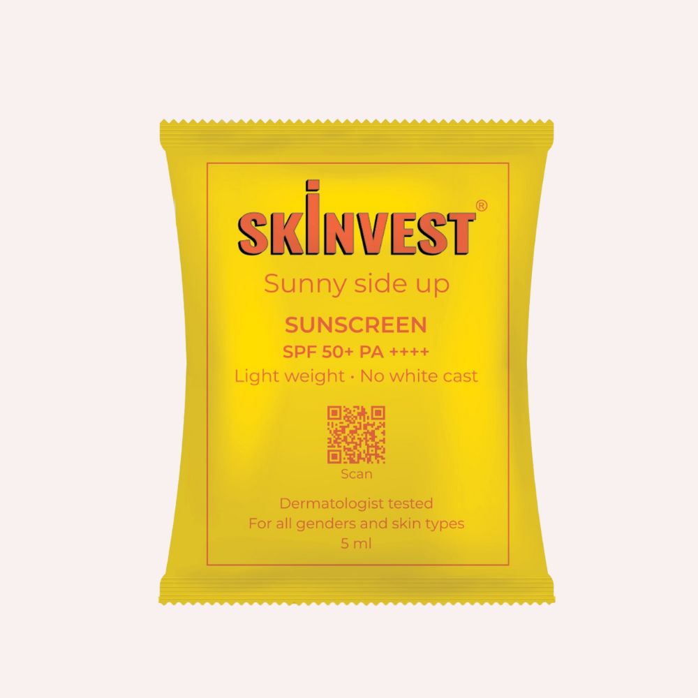 Sunny Side Up Sunscreen Sachet – Skinvest